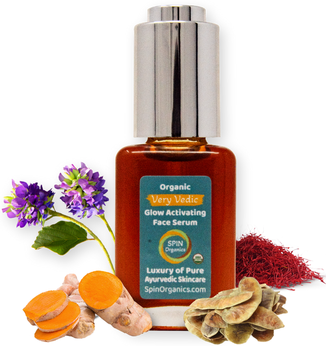 Very Vedic Glow Activating Face Serum – Spin Organics